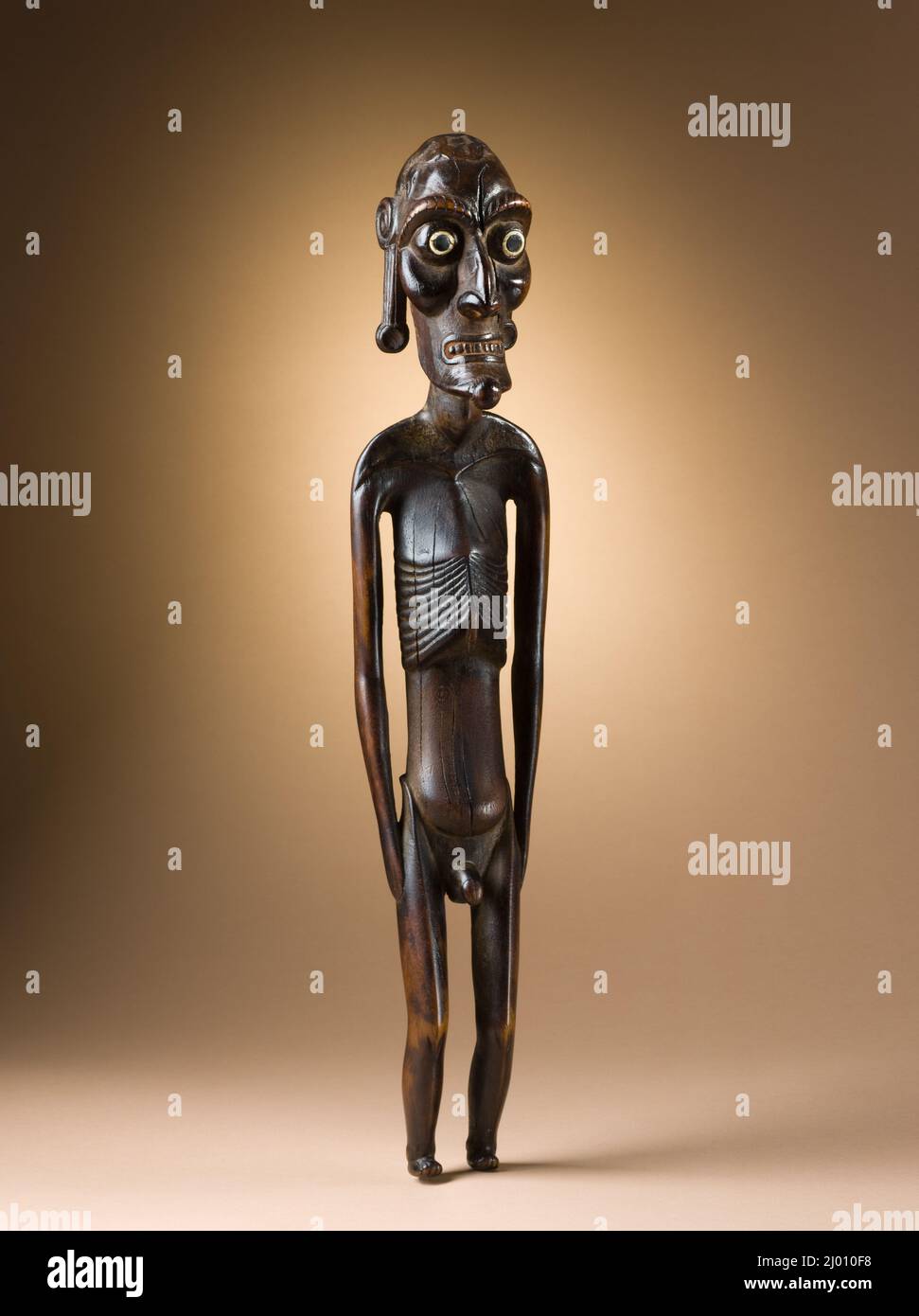 Ancestor Figure (moai kavakava). Easter Island (Rapa Nui), Possibly ...