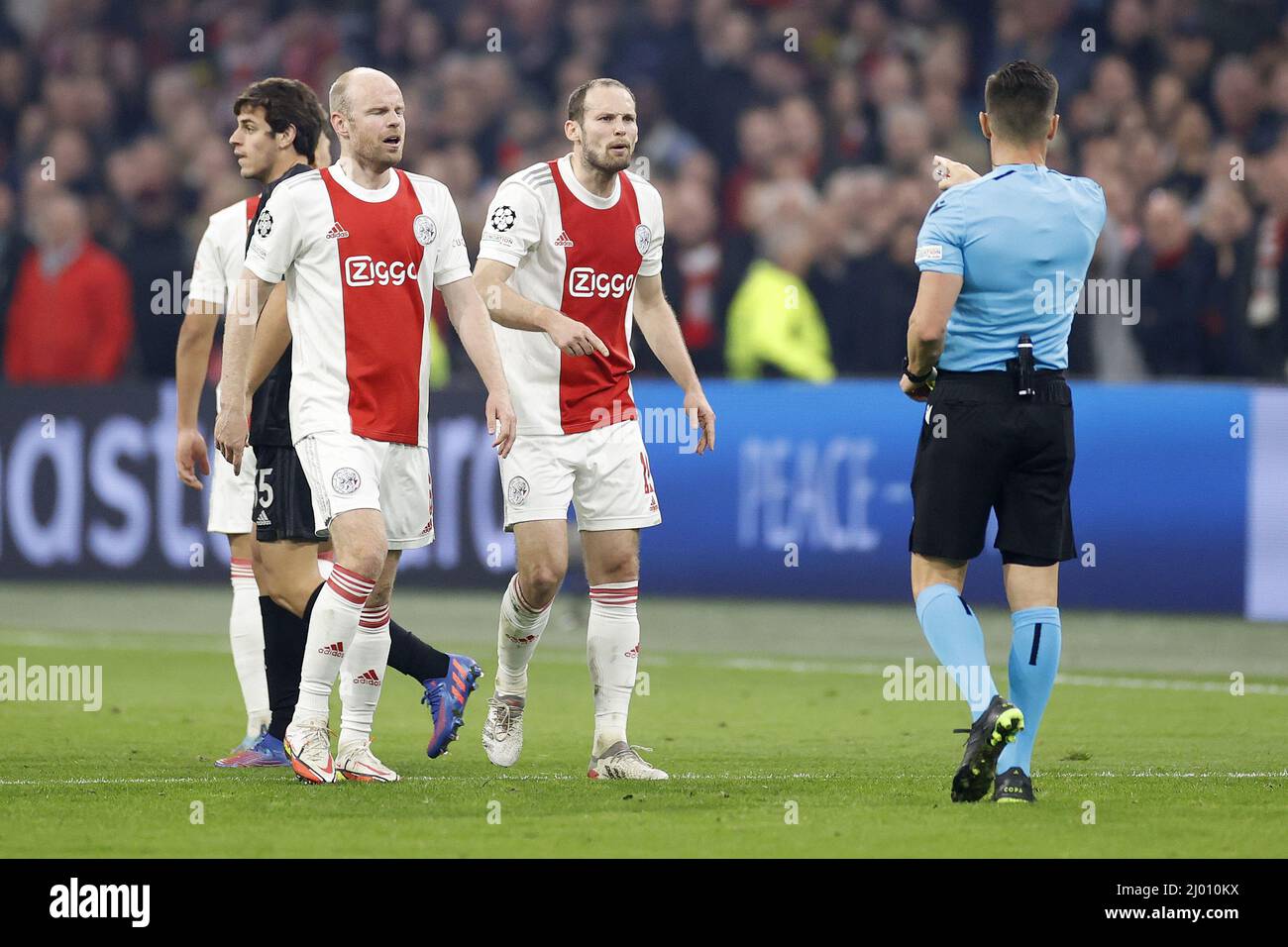 AMSTERDAM, 15-03-2022 JohanCruyff Stadium . UEFA Champions Leaque 1/8 finals second leg, season ...