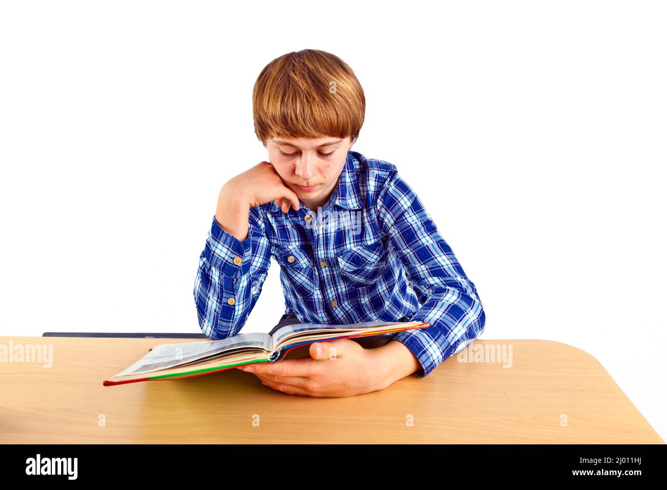 smart boy learning for school Stock Photo - Alamy