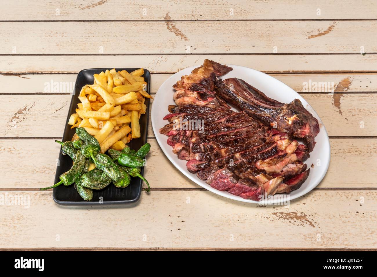 The Chuletón is made by cutting the top loin including the bone. This ...