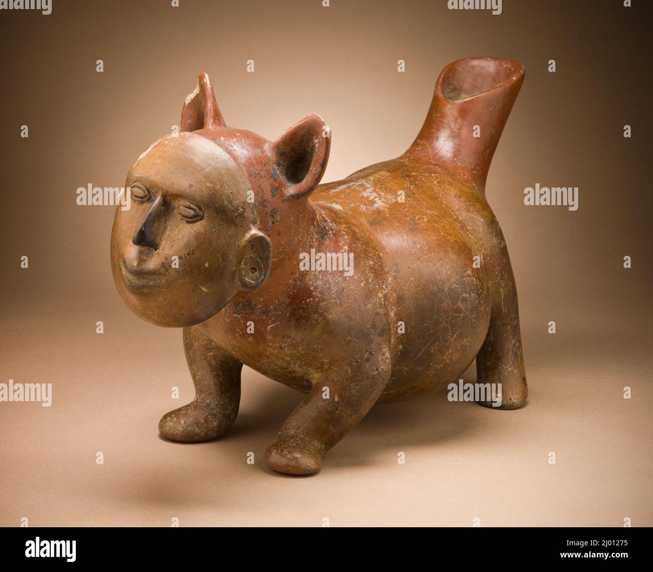 Dog with Human Mask. Mexico, Colima, Colima, 200 BCE–500 CE. Ceramics ...