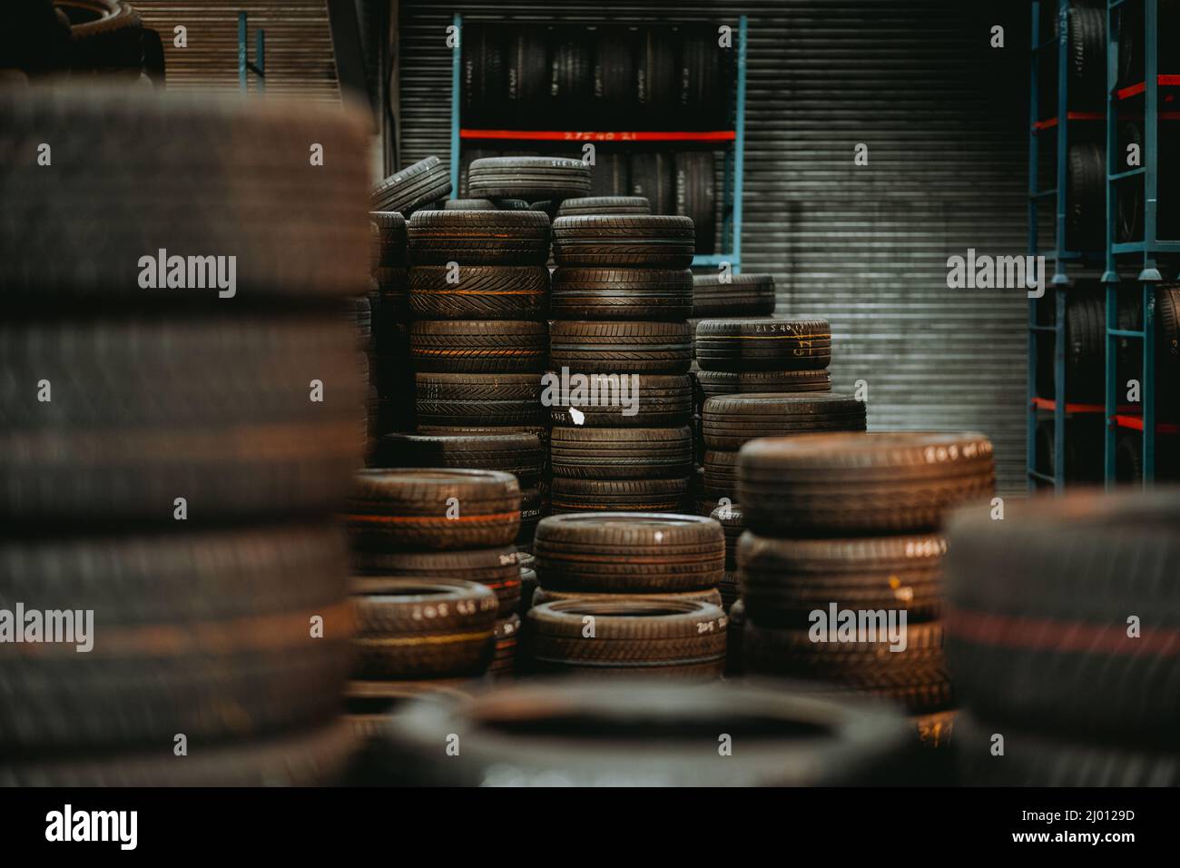 Tires are on top of each other hi-res stock photography and images - Alamy