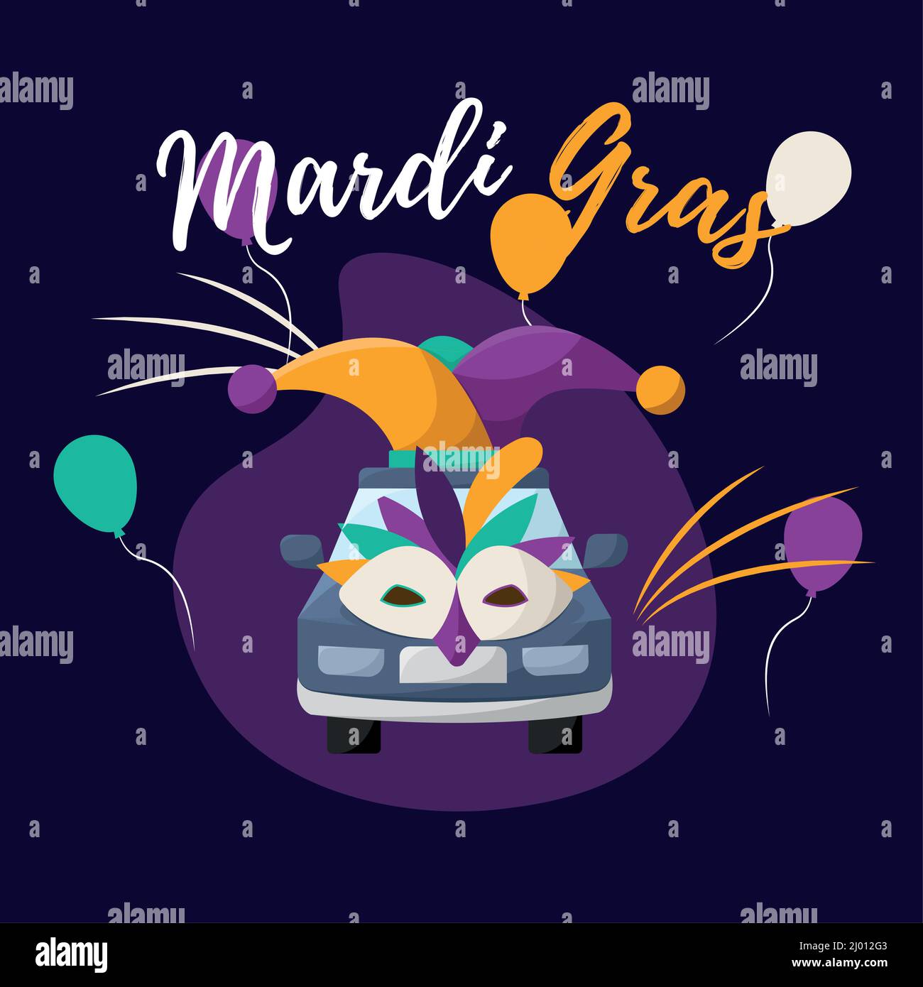 New orleans car Stock Vector Images - Alamy