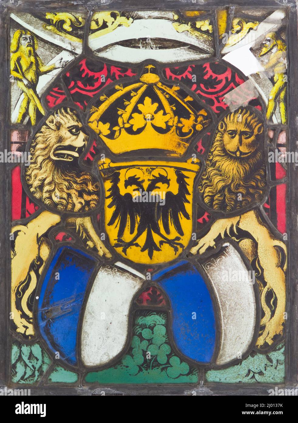Heraldic Panel: Arms of Lucerne Stock Photo - Alamy