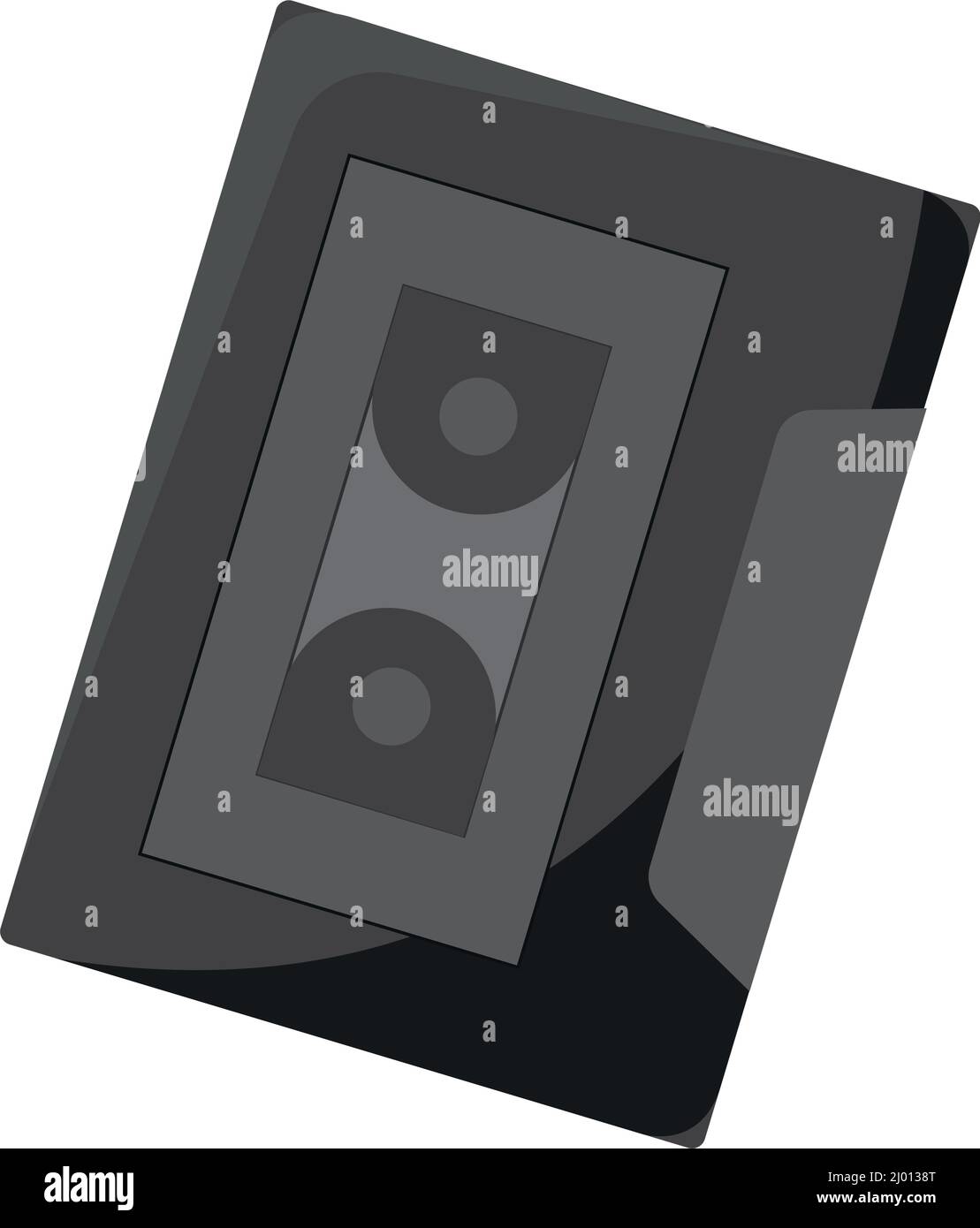 Isolated retro audio cassette icon Vector Stock Vector Image & Art - Alamy
