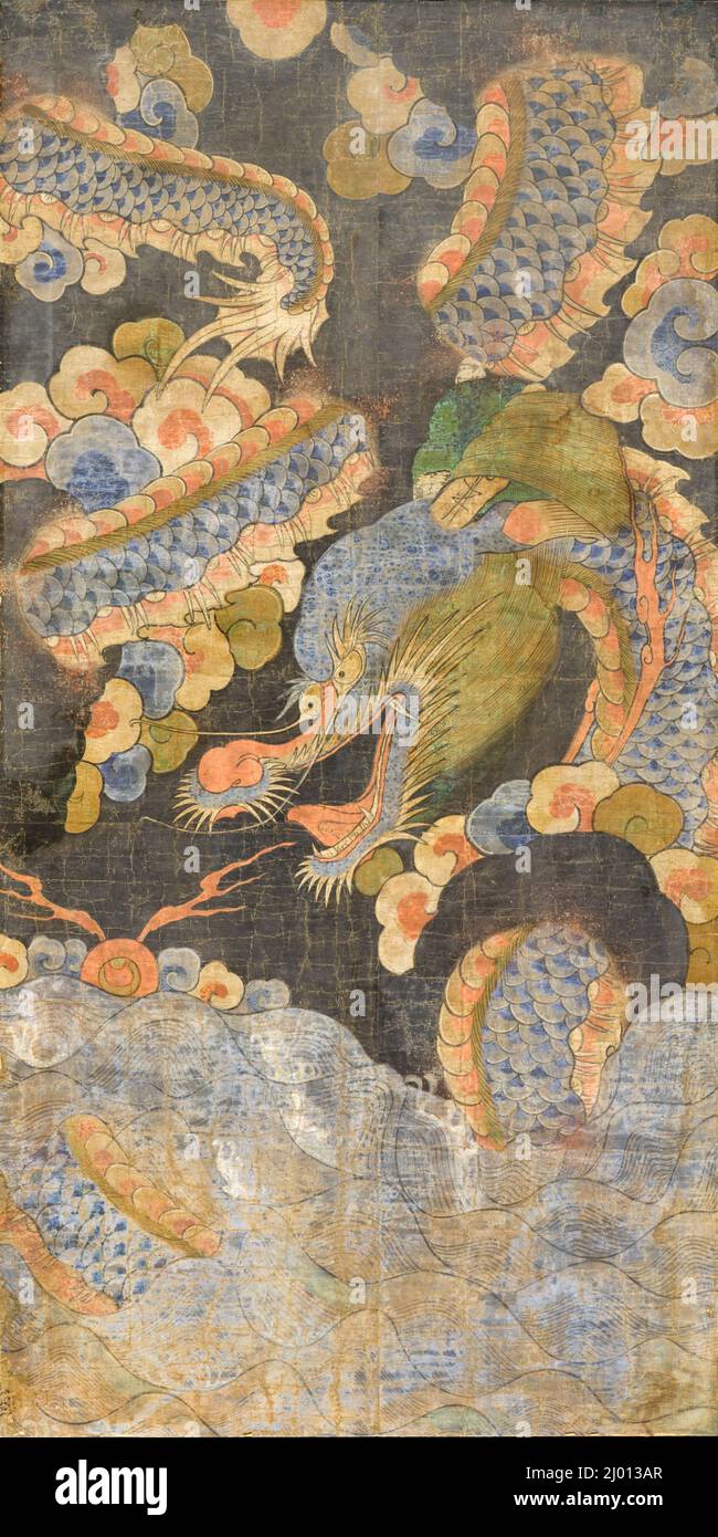 Dragon in Clouds. Korea, Korean, Joseon dynasty, 1392-1910, 18th ...