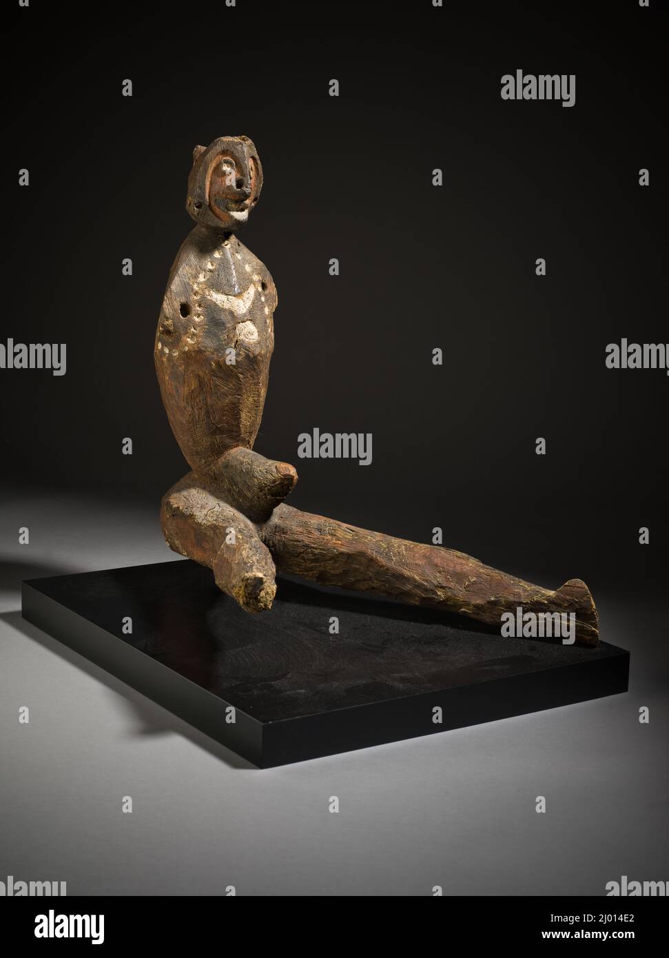 Male Figure. Papua New Guinea, Gulf province, Lower Fly River, no date ...