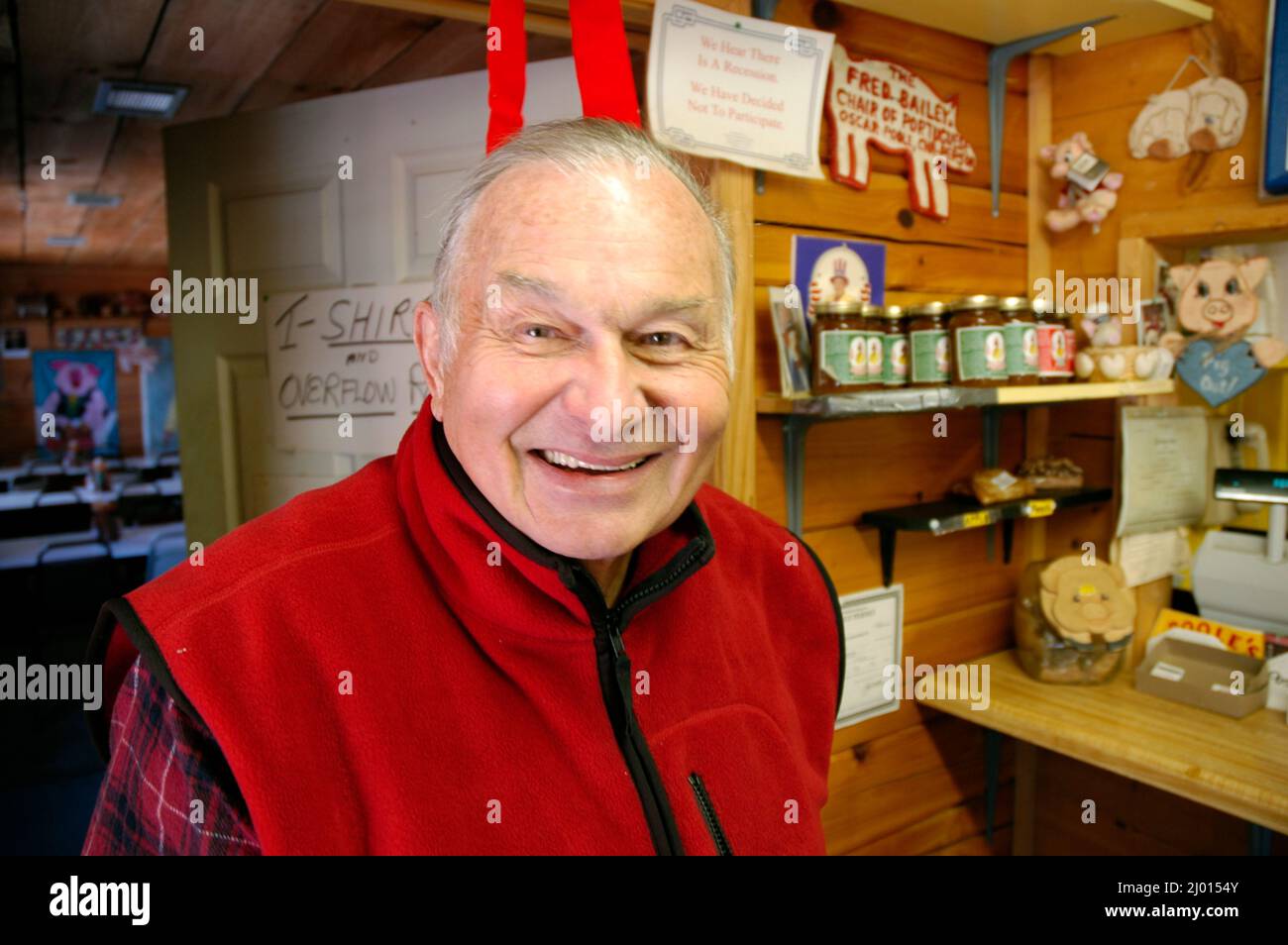 Oscar Poole, famous BBQ chef from Ellijay Georgia USA (of late Stock ...