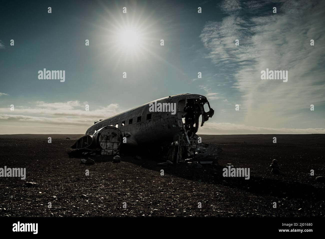 Wreckage horizontal black and white hi-res stock photography and images ...