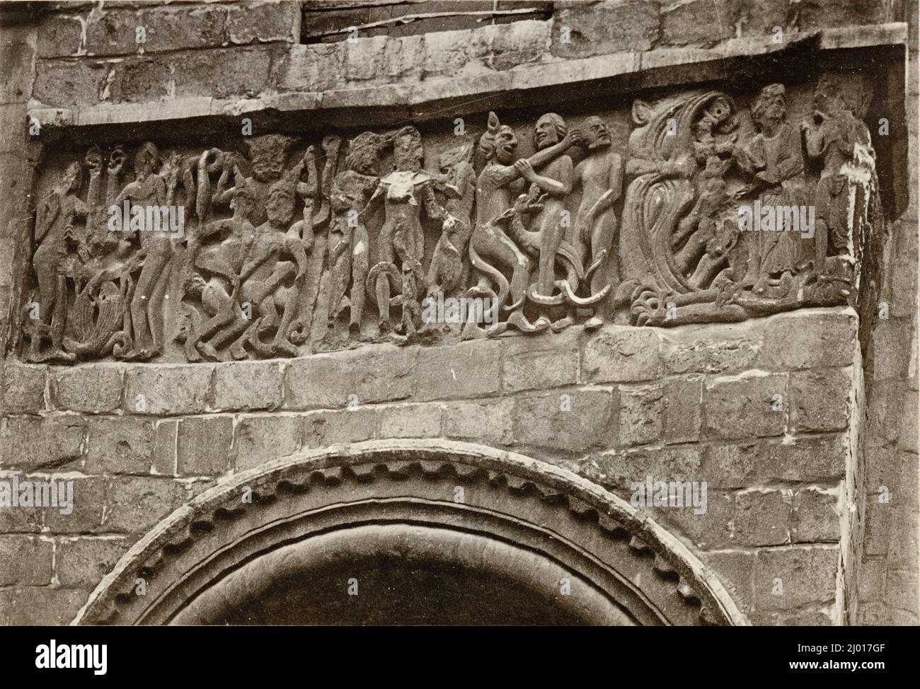 Lincoln Cathedral - Saxon Sculpture. Frederick H. Evans (England, 1853 ...
