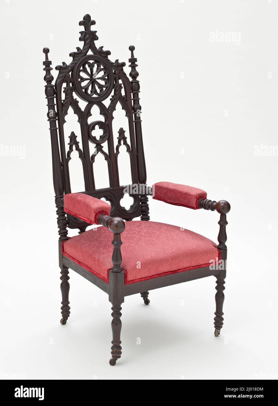 Armchair. United States, probably New York City, circa 1840-1850 ...