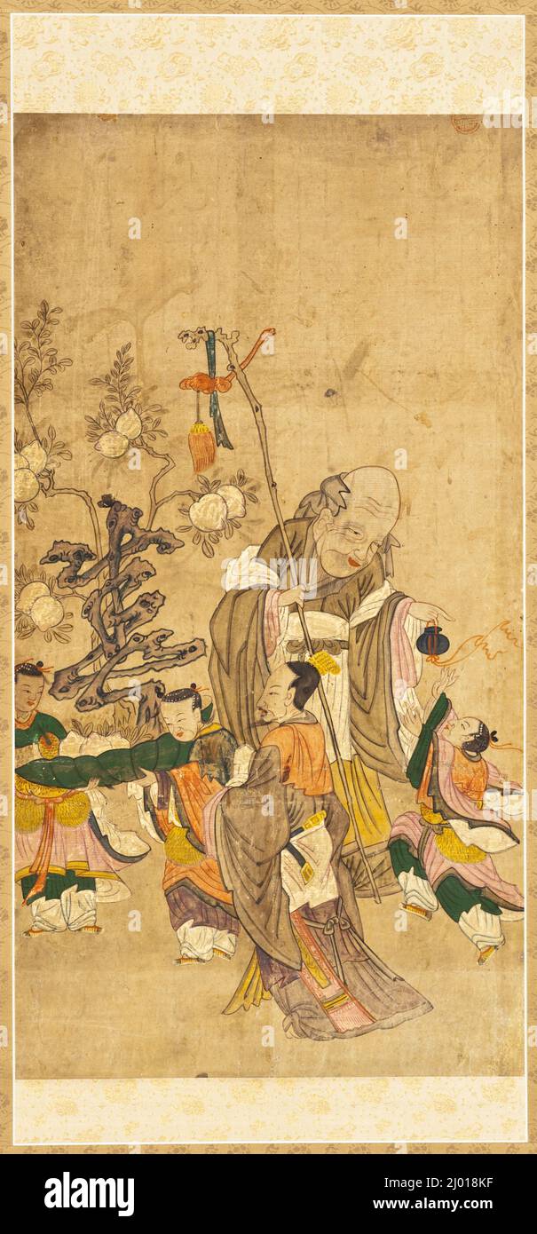 Shoulao (Sunoin), God of Longevity. Korea, Korean, Joseon dynasty, 1392 ...