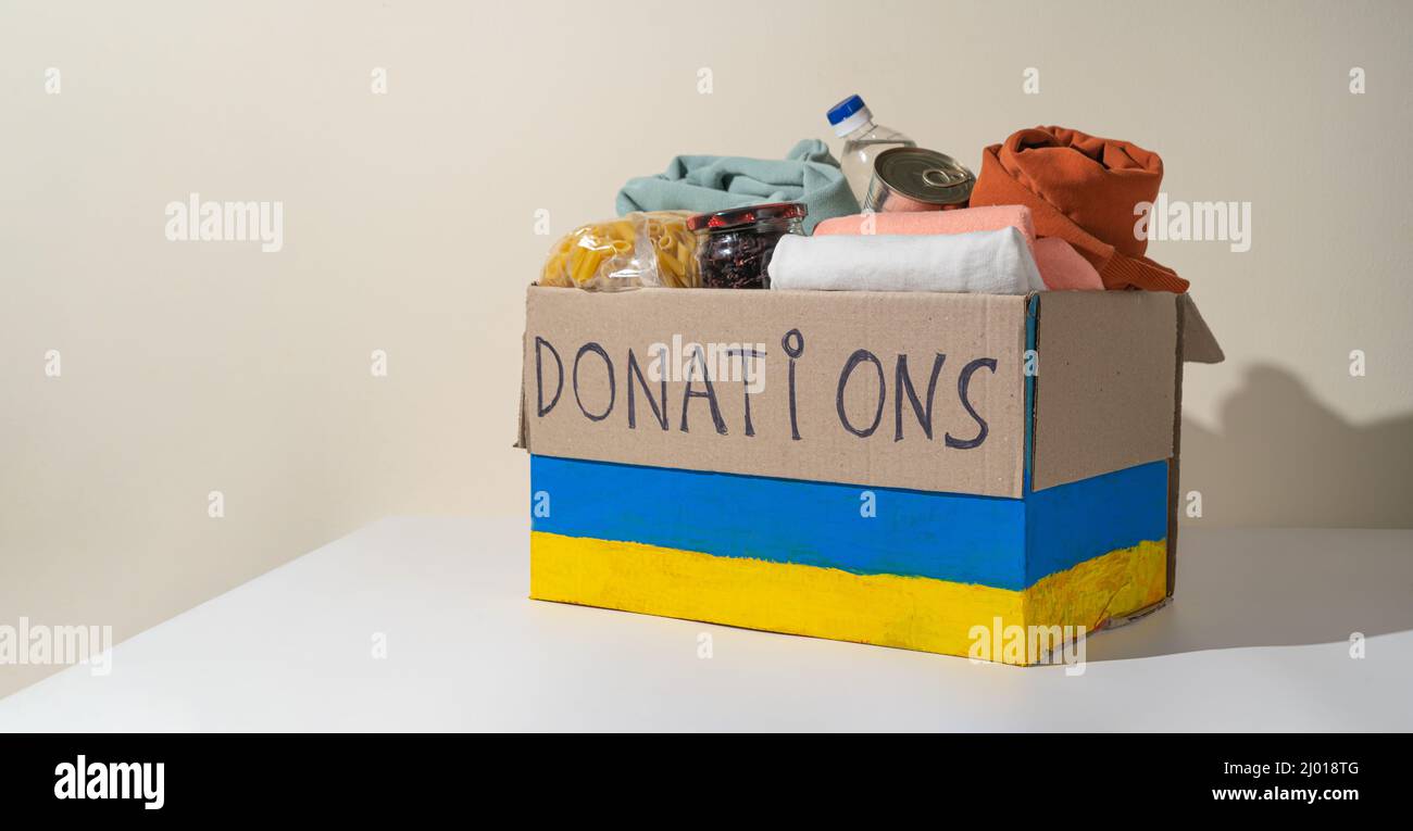 Social aid humanitarian donate hi-res stock photography and images - Alamy