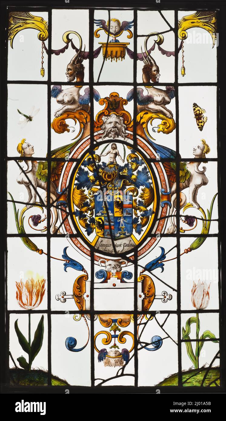 Heraldic Panel. The Netherlands, 1620-1625. Architecture; Architectural ...