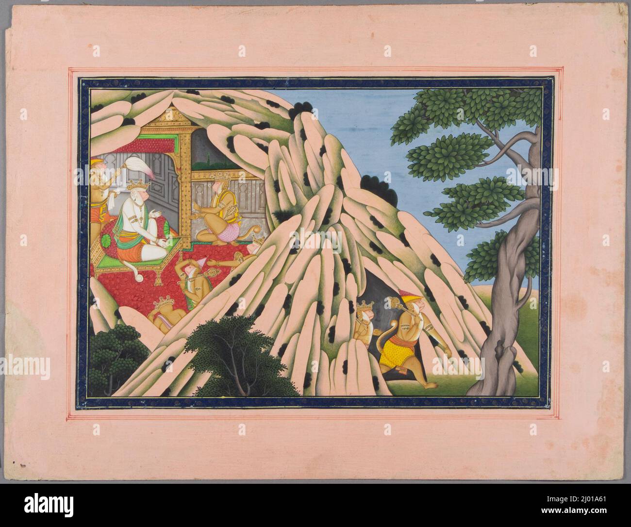 Sugriva hanuman hi-res stock photography and images - Alamy