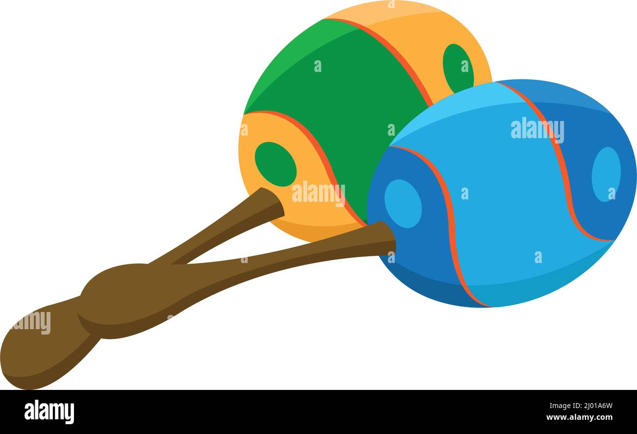 Spanish Animated Maracas