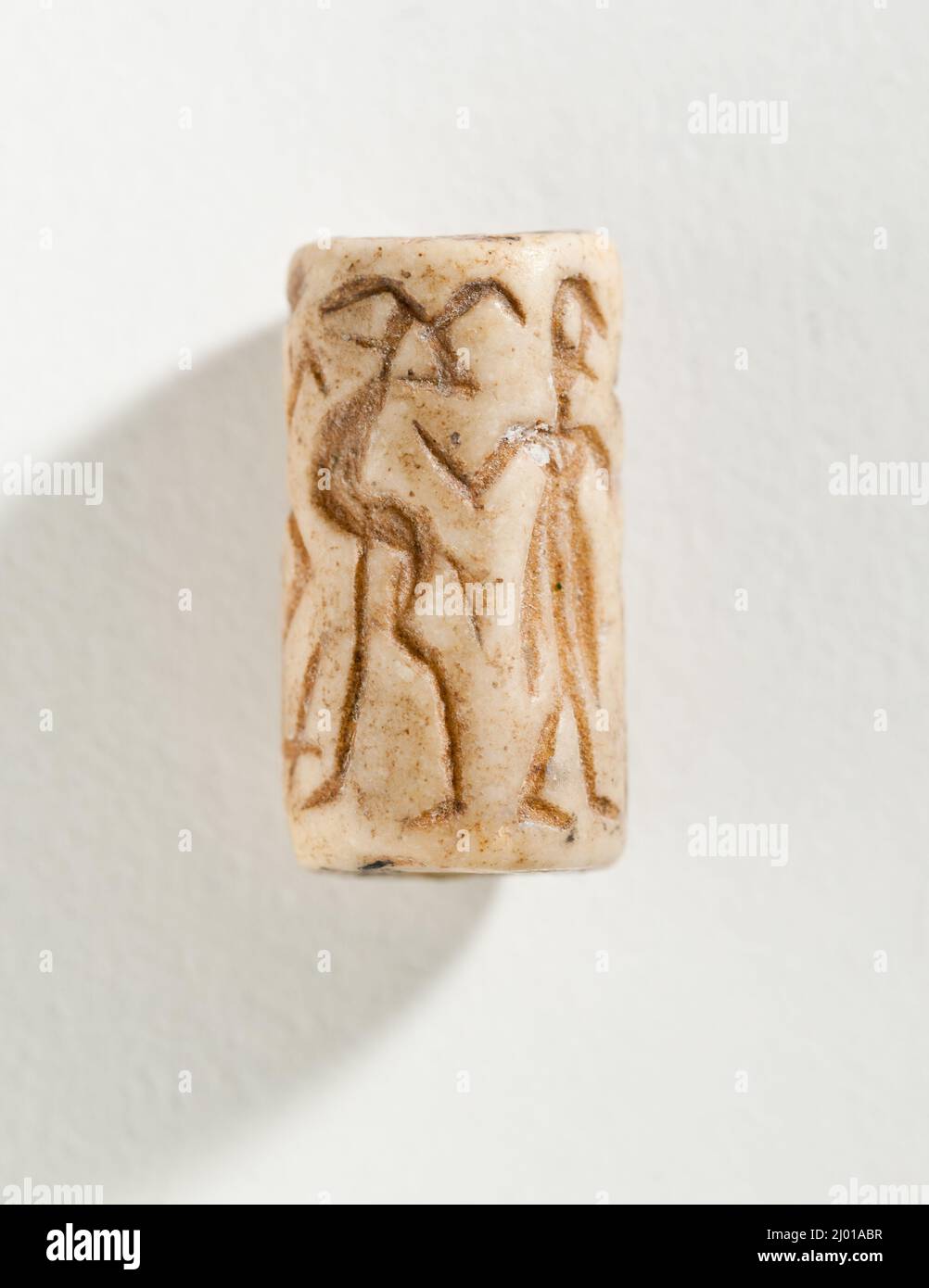 Cylinder Seal. Mesopotamia, circa 2750-2350 B.C.. Tools and Equipment ...