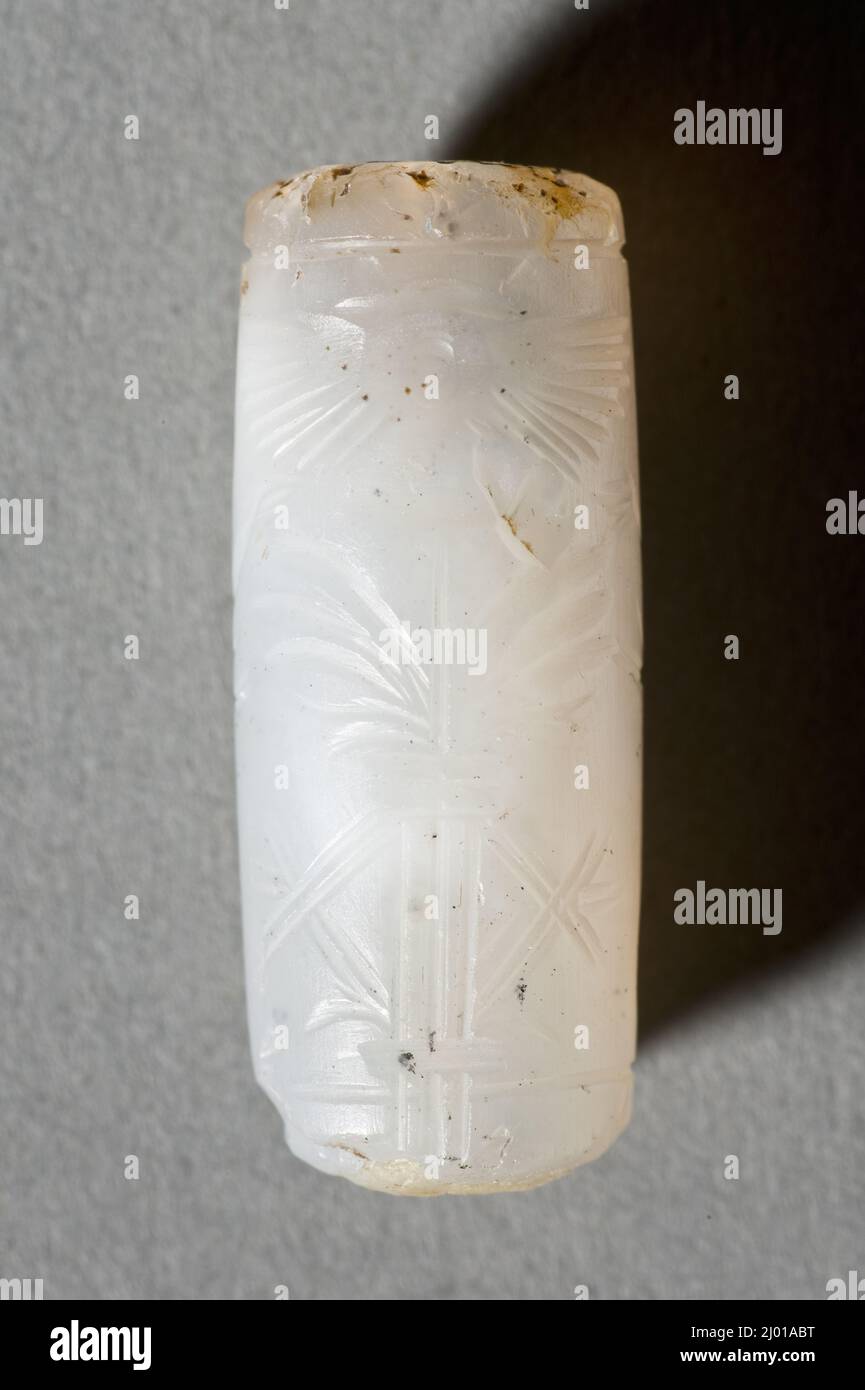 Cylinder Seal. Mesopotamia, Neo-Assyrian or Neo-Babylonian Period (900 ...