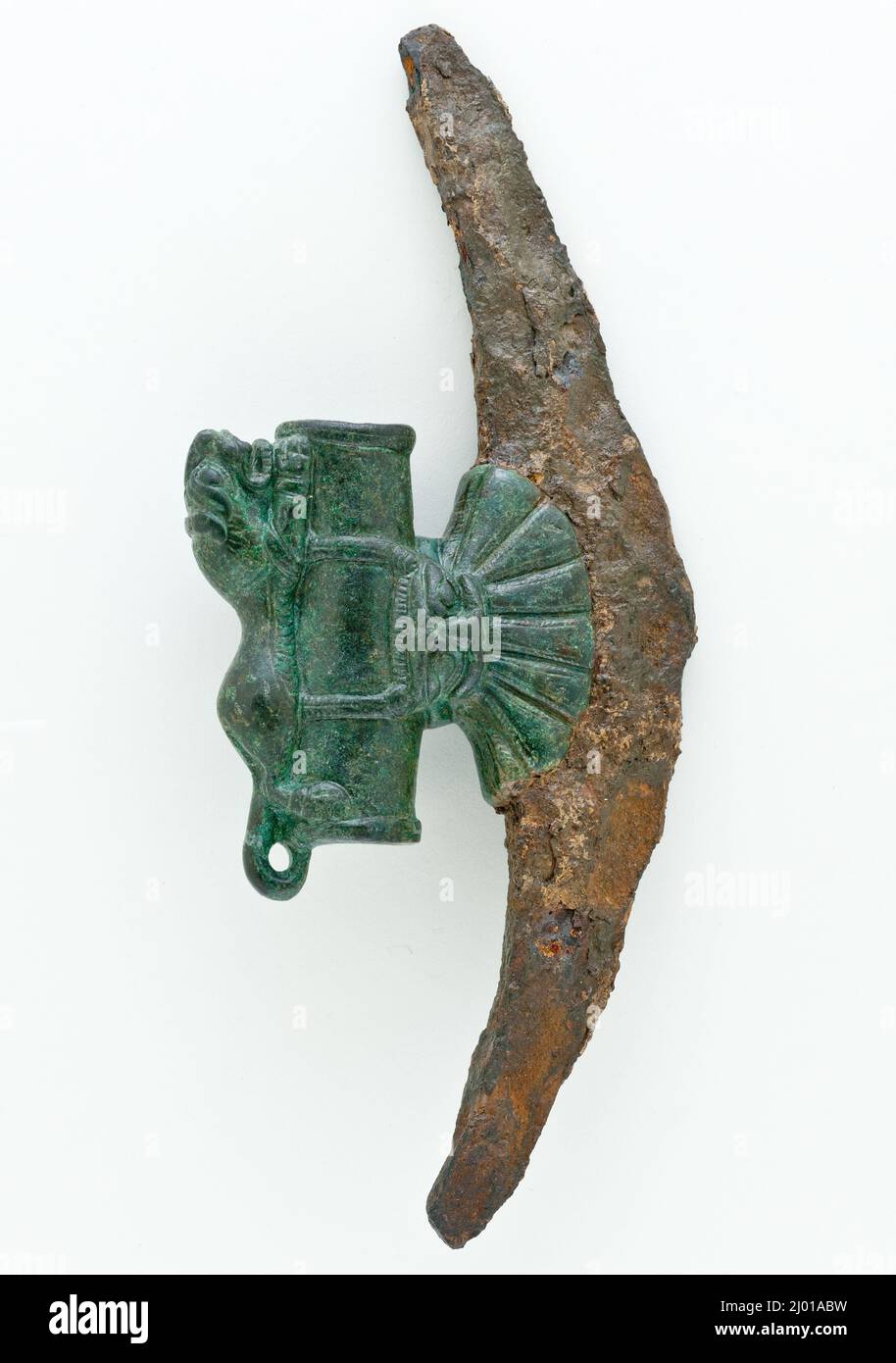 Crescentic Axehead. Iran, circa 1350-1000 B.C.. Arms and Armor; axes ...