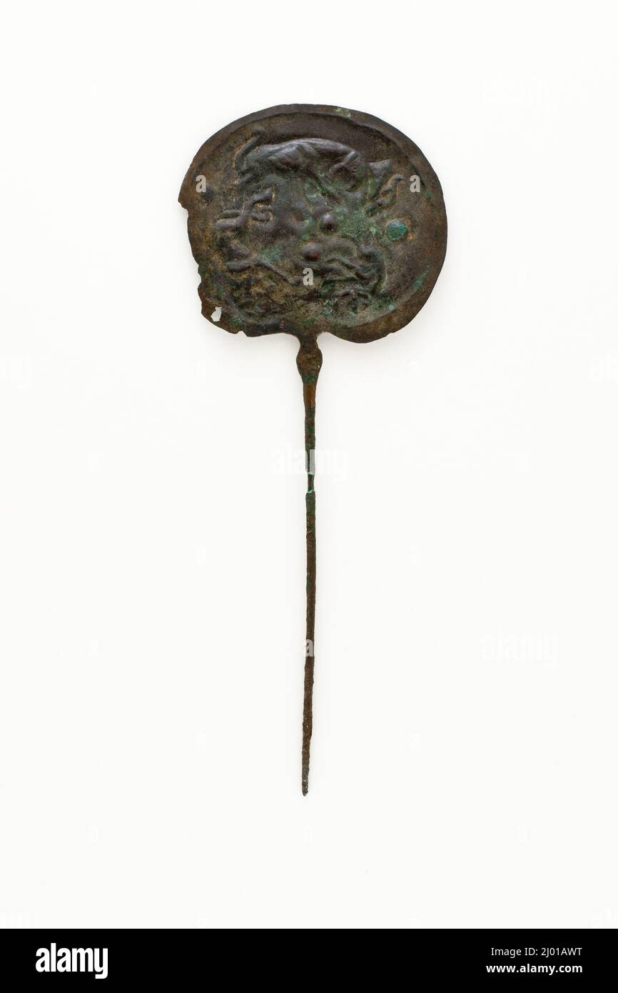 Disc - headed Pin. Iran, Luristan, circa 1000-650 B.C.. Jewelry and ...