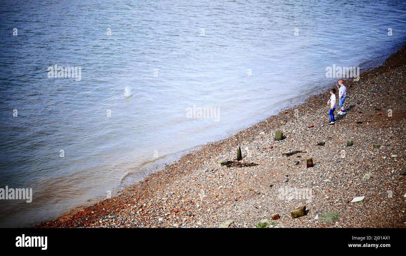 Picking up stones hi-res stock photography and images - Alamy