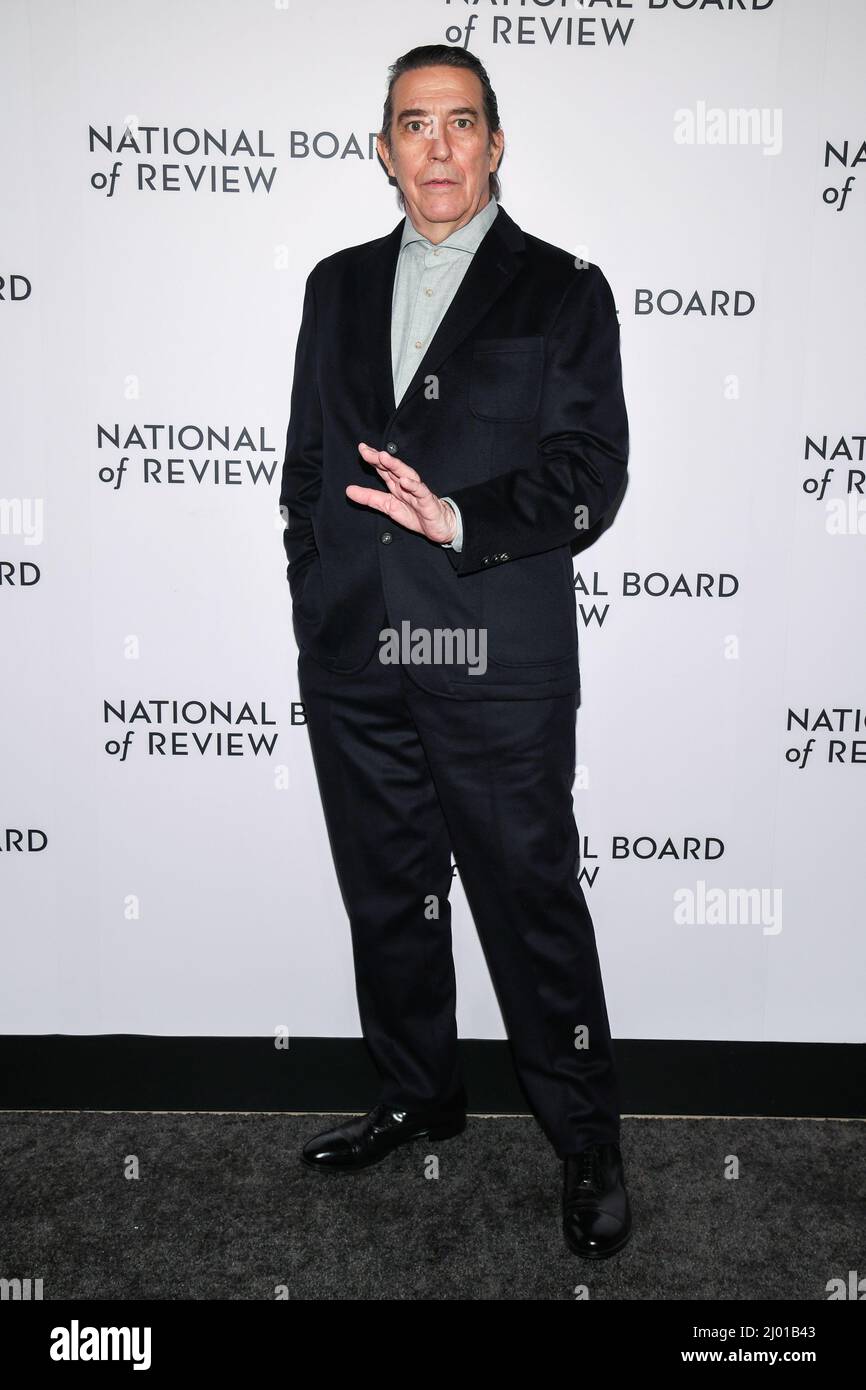Ciaran Hinds walking on the red carpet during the National Board of ...