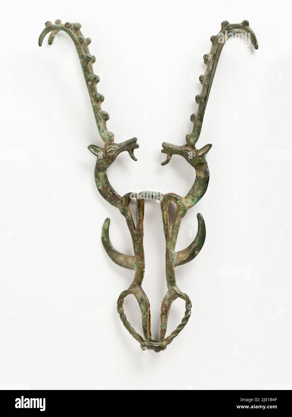 Standard Finial. Iran, Luristan, Luristan bronzes, circa 1350-800 B.C ...