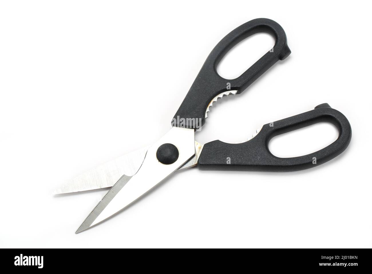 Scissors on white background Stock Photo - Alamy