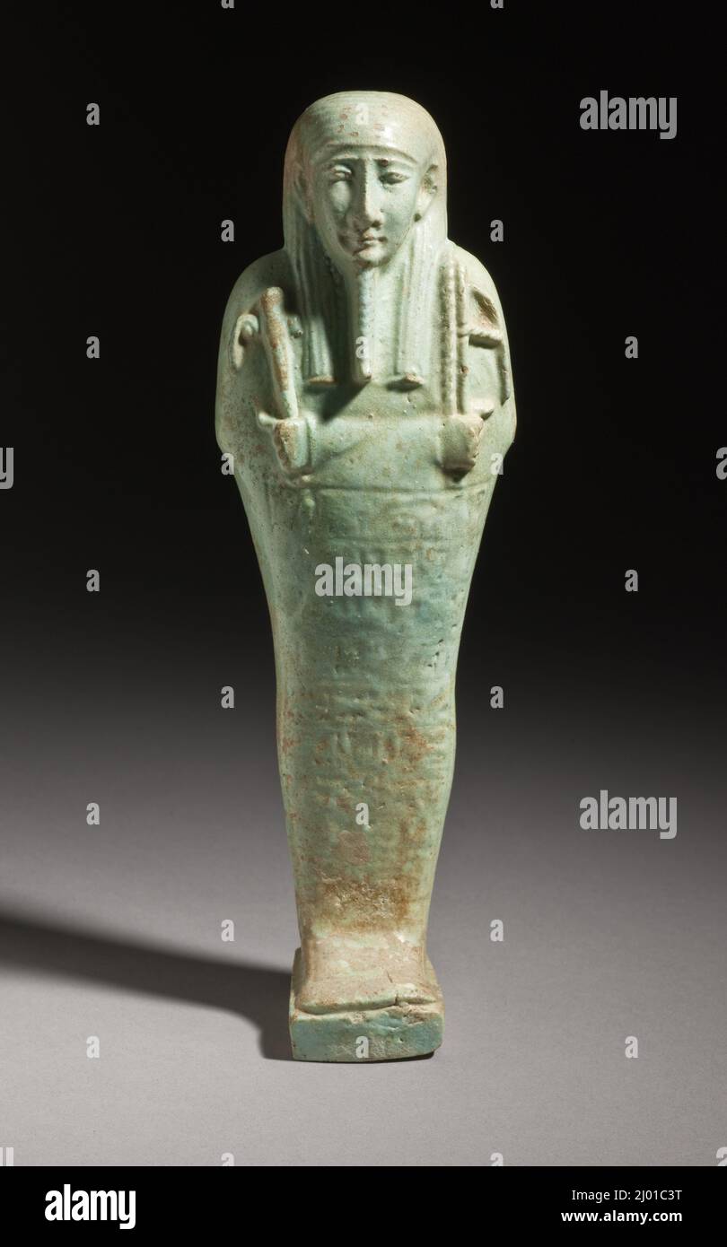 Shabti of Hor [...]. Egypt, Ptolemaic Period, 305-31 BCE. Sculpture ...