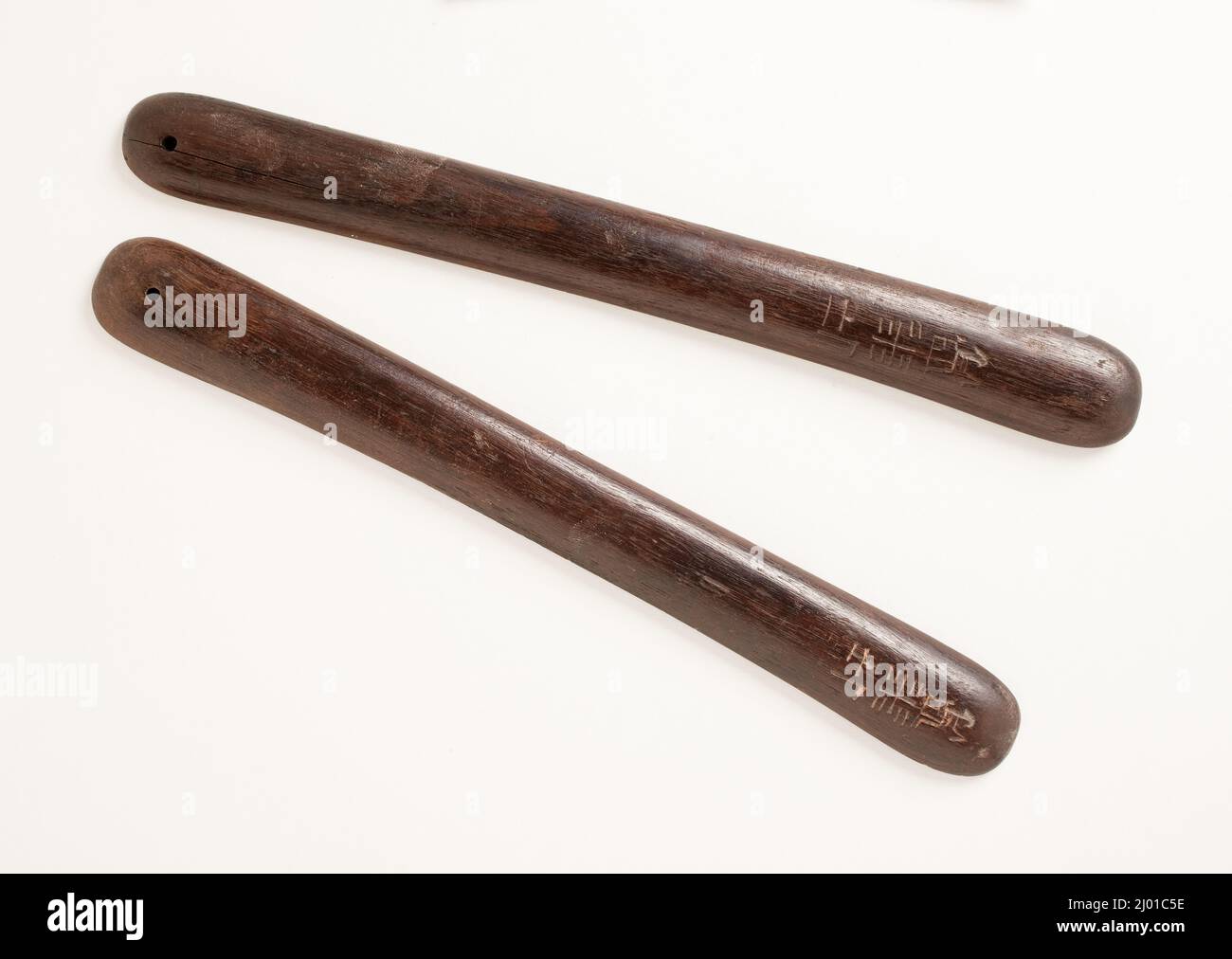 Pair of Clappers. Egypt, New Kingdom, 1550-1070 BCE. Tools and ...