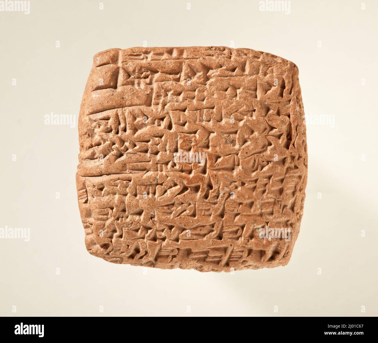 Tablet. Anatolia, circa 1900 B.C.. Tablets. Clay Stock Photo - Alamy
