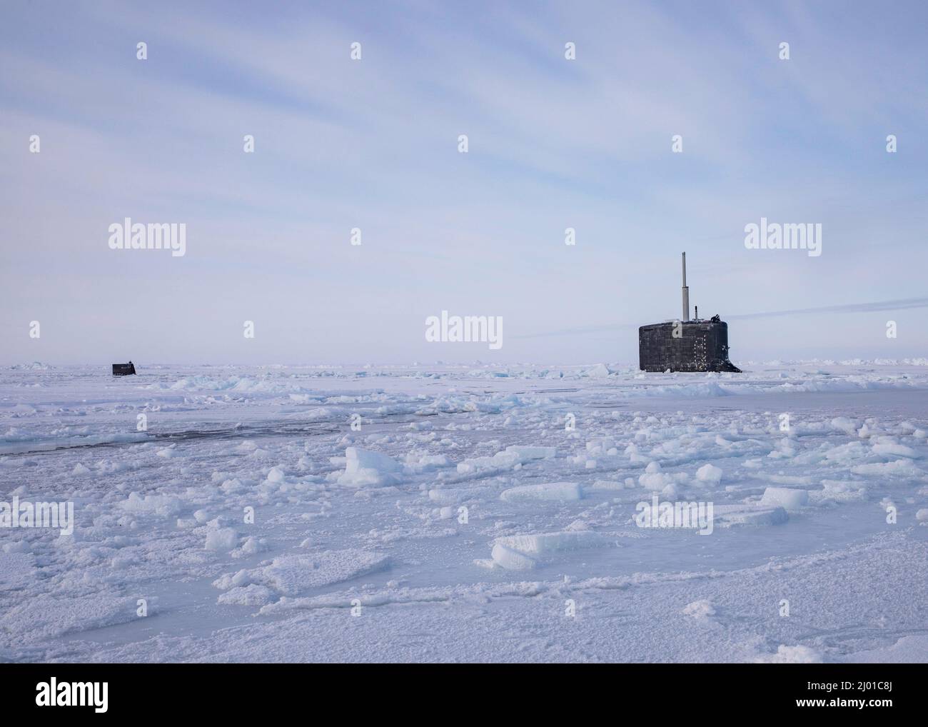BEAUFORT SEA (March 13, 2022) - The Virginia-class fast attack ...