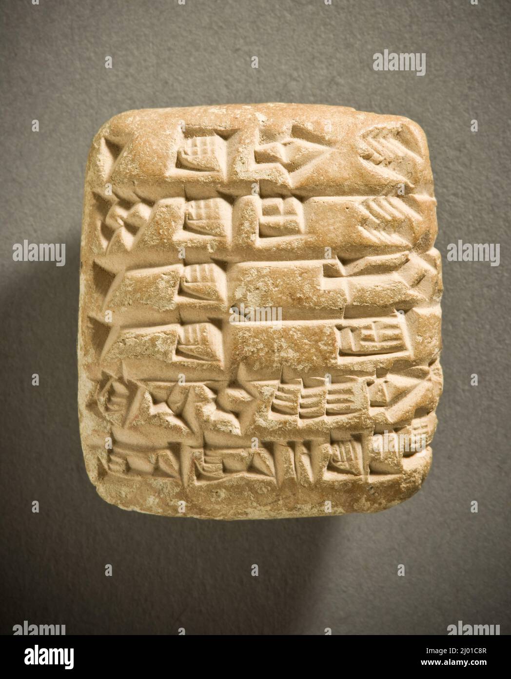 Cuneiform Tablet. Mesopotamia, circa 2052 B.C.. Tablets. Clay Stock ...