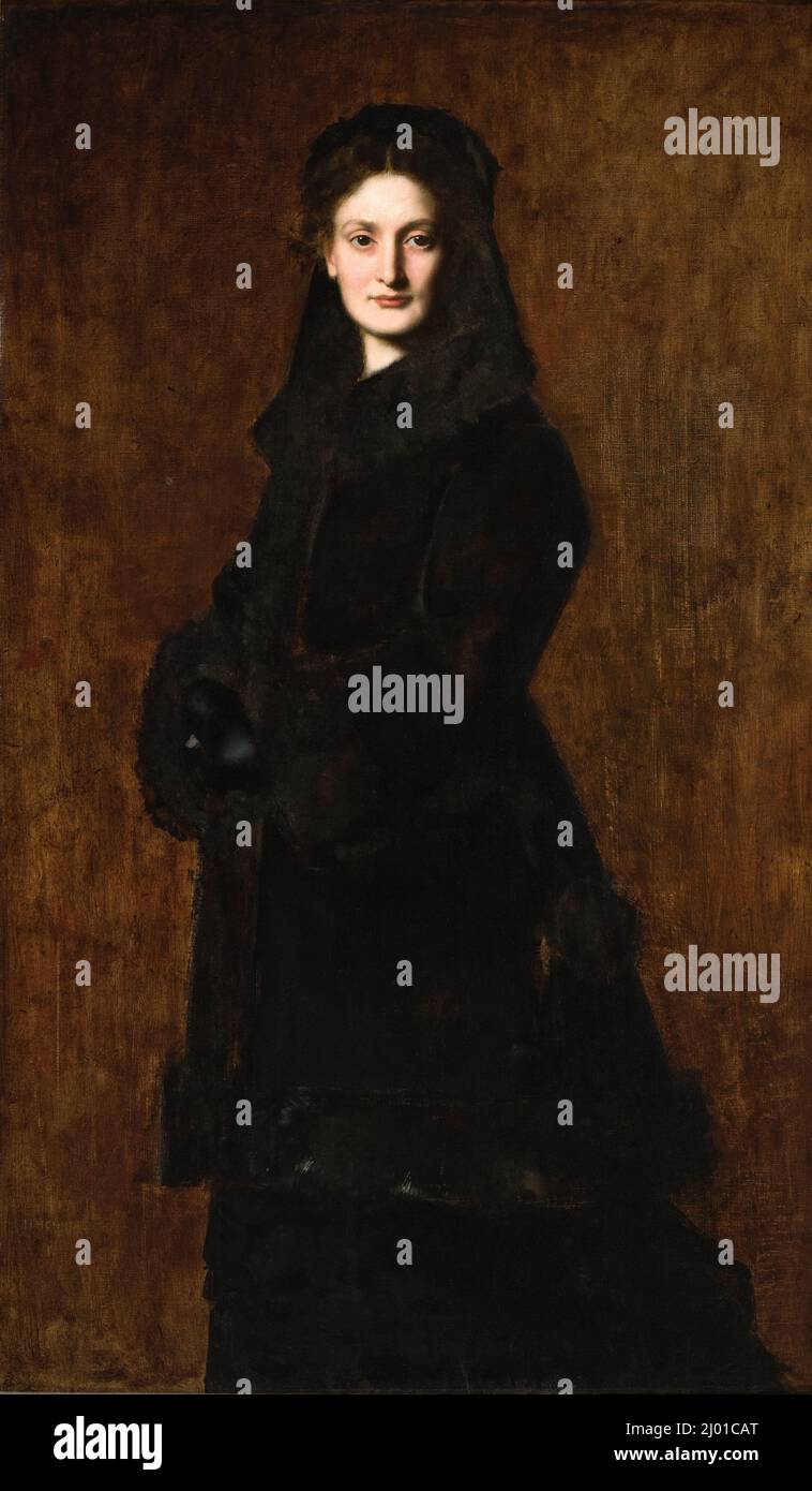 Portrait of Madame Paul Duchesne-Fournet. Jean-Jacques Henner (France ...