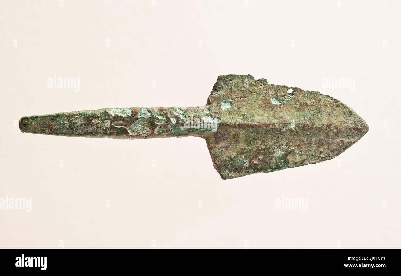 Spearhead. Iran, Luristan, circa 1000-550 B.C.. Arms and Armor; spears ...
