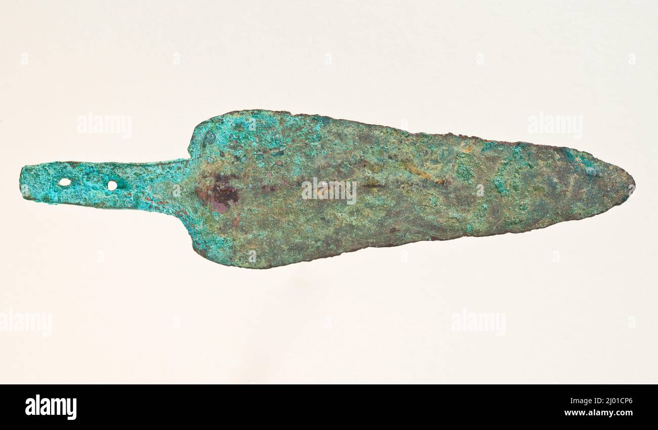 Spearhead. Iran, Luristan, circa 1000-5500 B.C.. Arms and Armor; spears ...