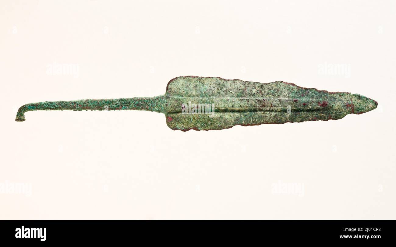Spearhead. Iran, Luristan, circa 1000-5500 B.C.. Arms and Armor; spears ...