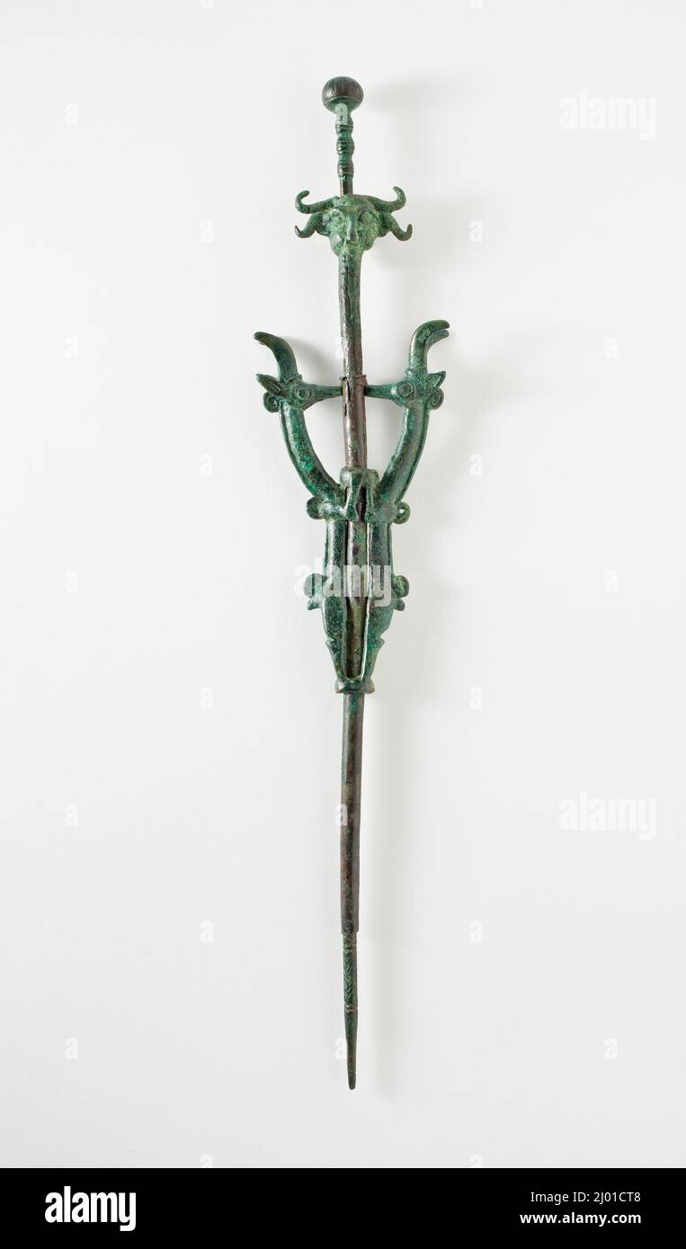 Standard Finial. Iran, Luristan, Luristan bronzes, circa 1350-800 B.C ...
