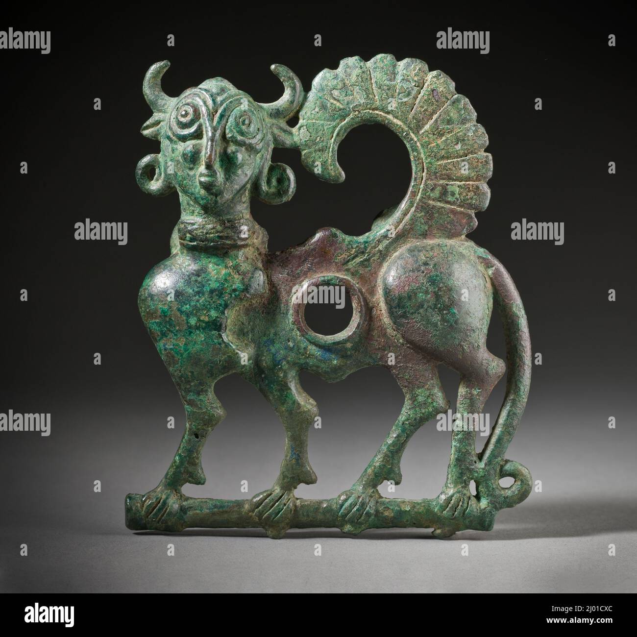 Cheekpiece from a Horse Bit. Iran, Luristan, Luristan bronzes, circa ...