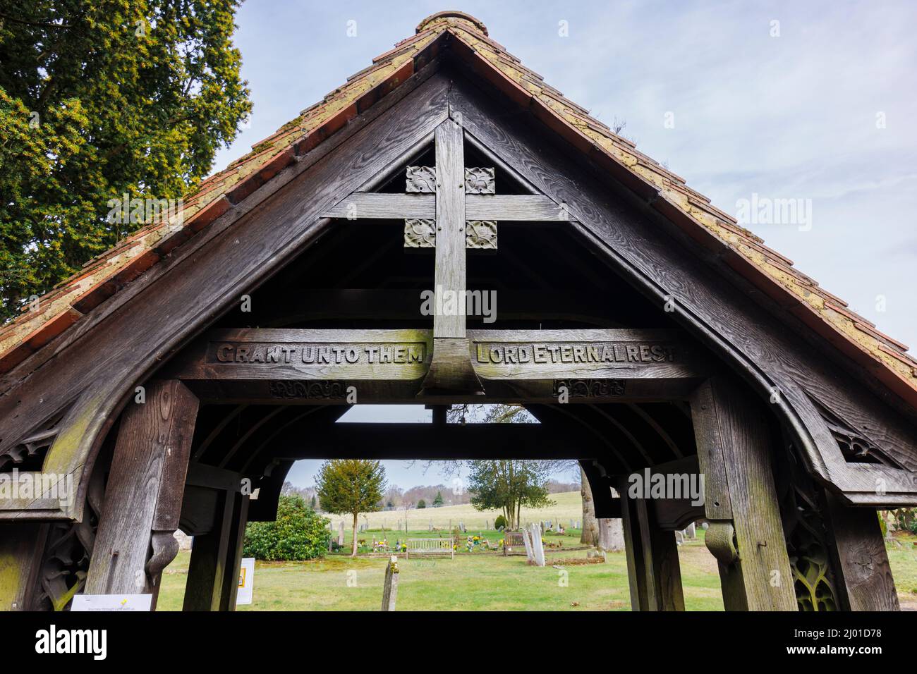 Gate wooden gate entrance village hi-res stock photography and images ...
