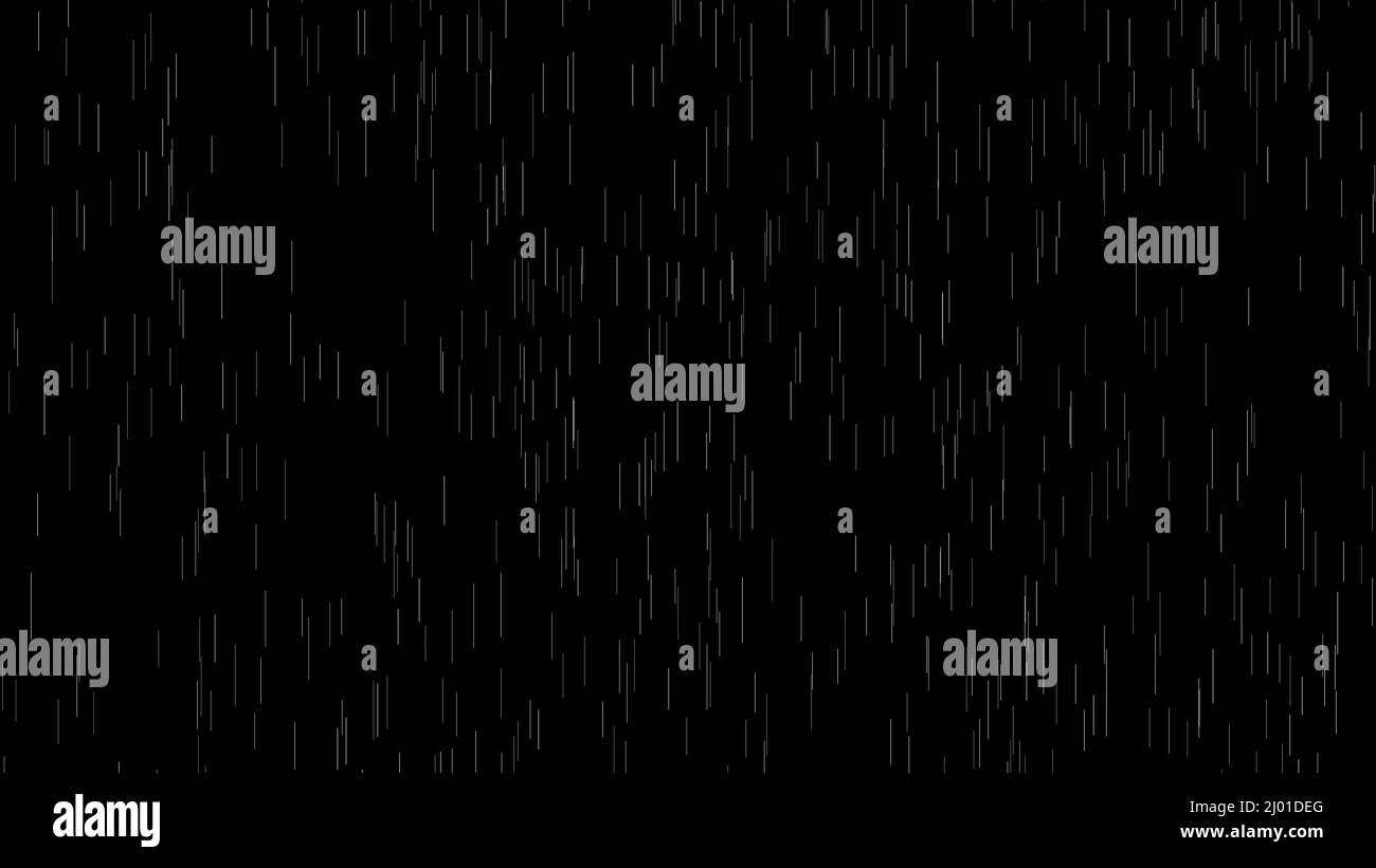 Abstract white rain. Computer generated 3d render Stock Photo - Alamy