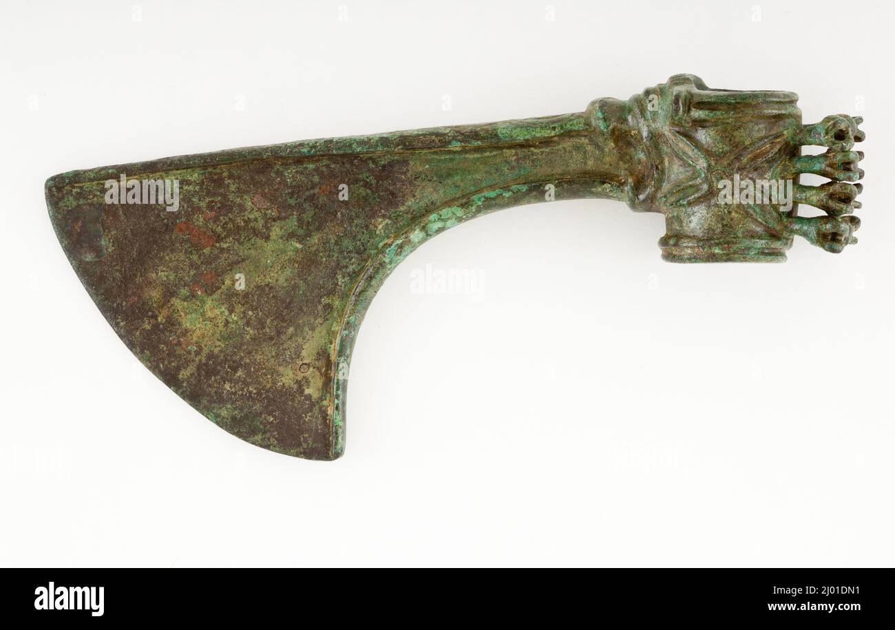 Shaft-hole Axehead. Iran, Luristan, circa 1350-1000 B.C.. Arms and ...