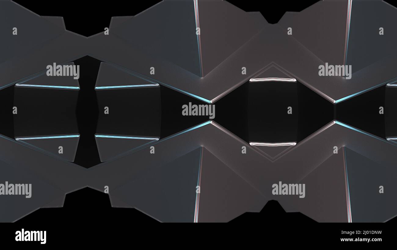 Abstract metal background. Computer generated 3d render Stock Photo - Alamy