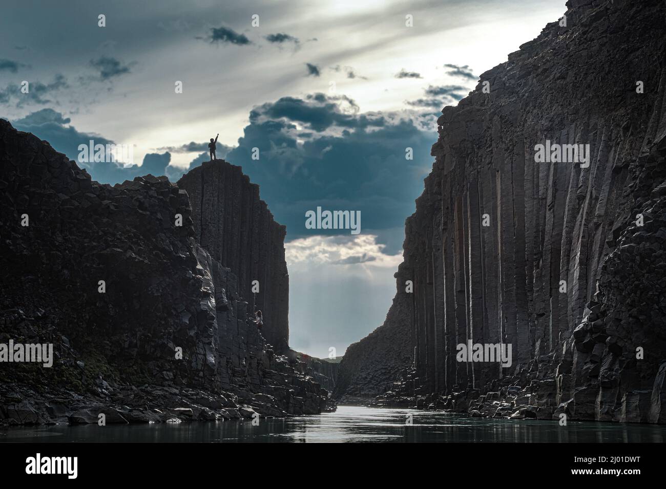 Stuðlagil Canyon Iceland Stock Photo - Alamy