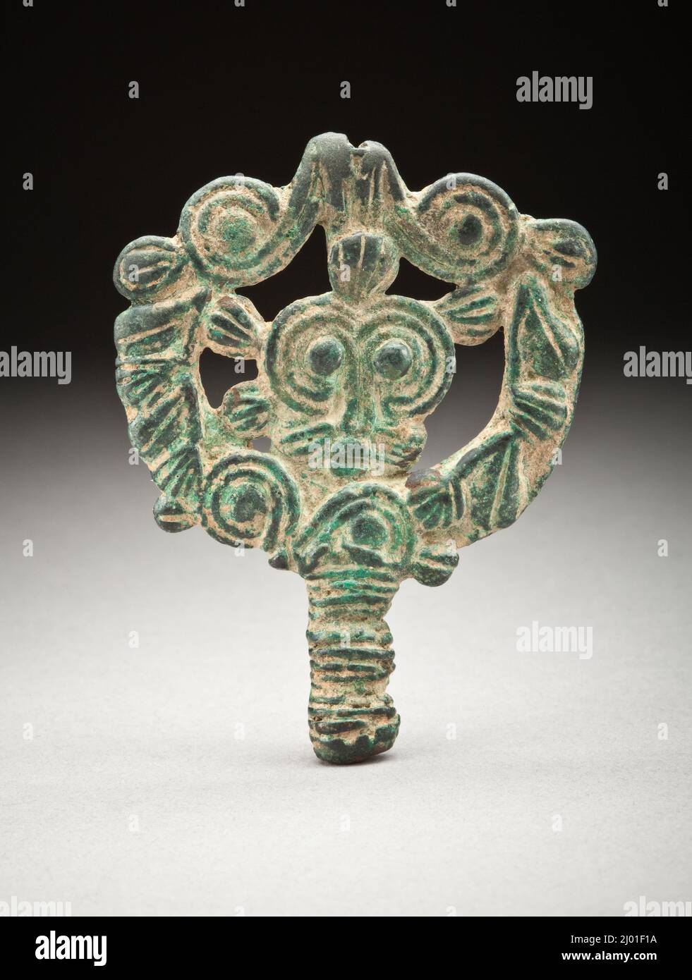 Openwork Pinhead. Iran, Luristan, Luristan bronzes, circa 1000-650 B.C ...
