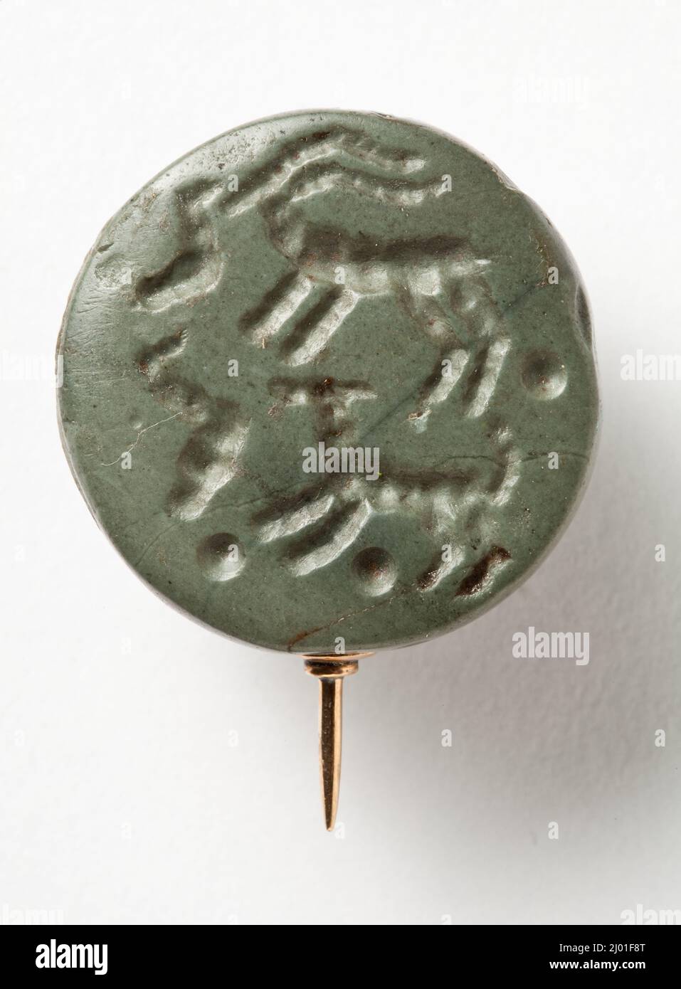 Stamp Seal, Hemispheroid. Iran or Mesopotamia, circa 3000 B.C.. Tools ...