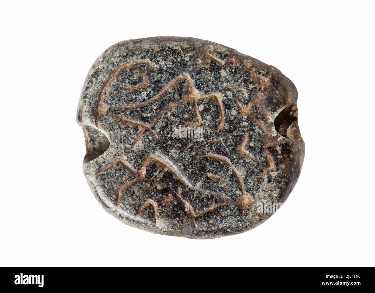 Stamp Seal, Hemispheroid. Western Iran, about 4th millennium B.C ...