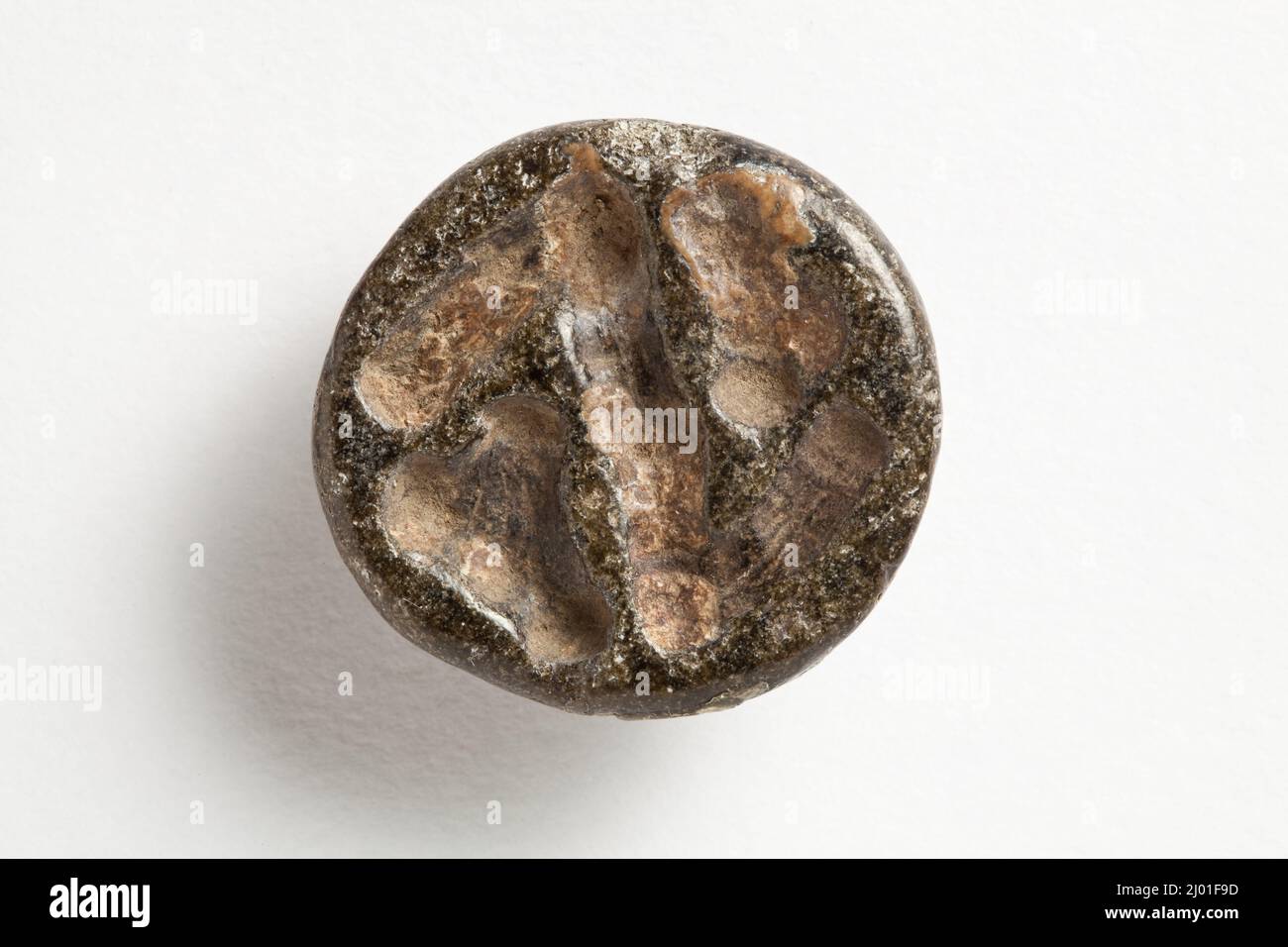 Stamp Seal, Hemispheroid. Iran or Mesopotamia, about 3000 B.C.. Tools ...