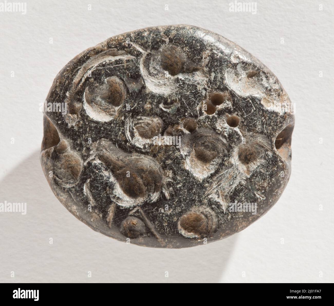 Stamp Seal, Oval Hemispheroid. Iran or Mesopotamia, before and about ...