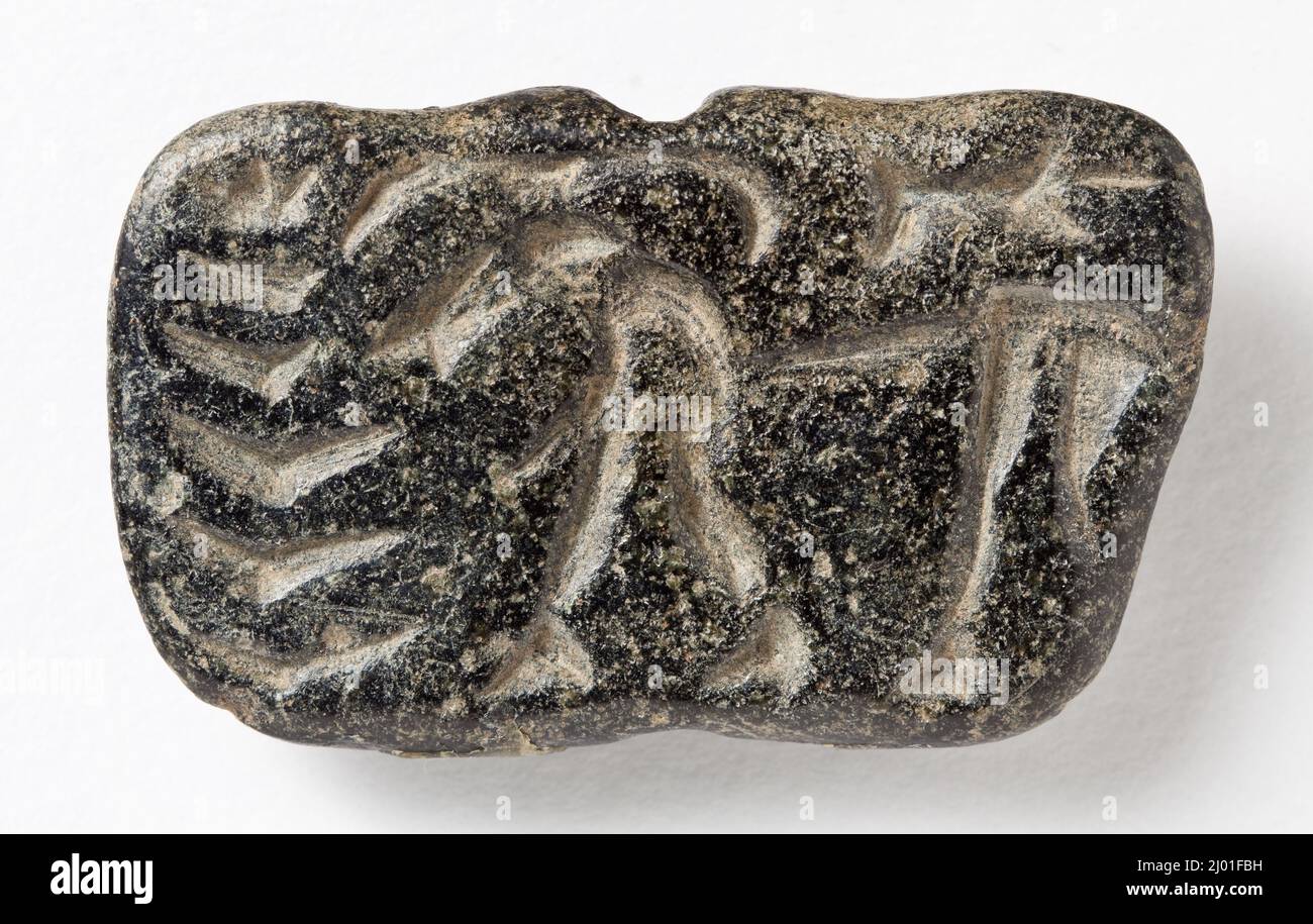 Stamp, Gabled. Northern Syria or southeast Anatolia, circa 3500 - 3100 ...